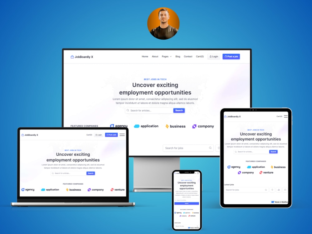 A Webflow Expert, Designer, Developer, Builder | Upwork