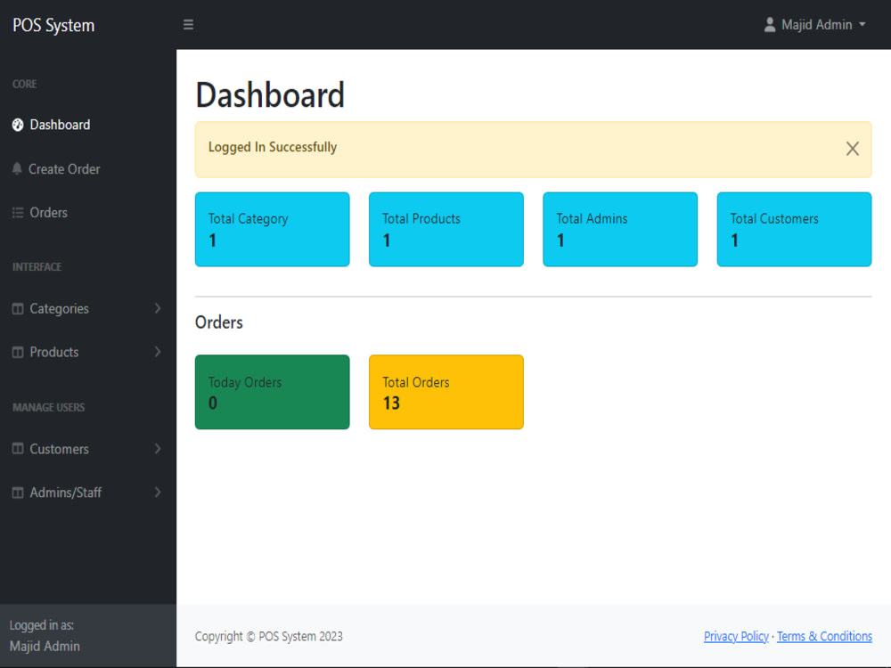 (POS) software solution for your small business, developed with PHP ...