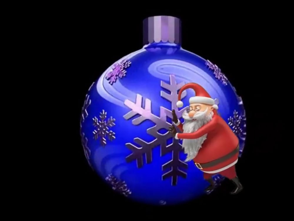 3D christmas animation 3D animation 3d christmas greetings and offer ...