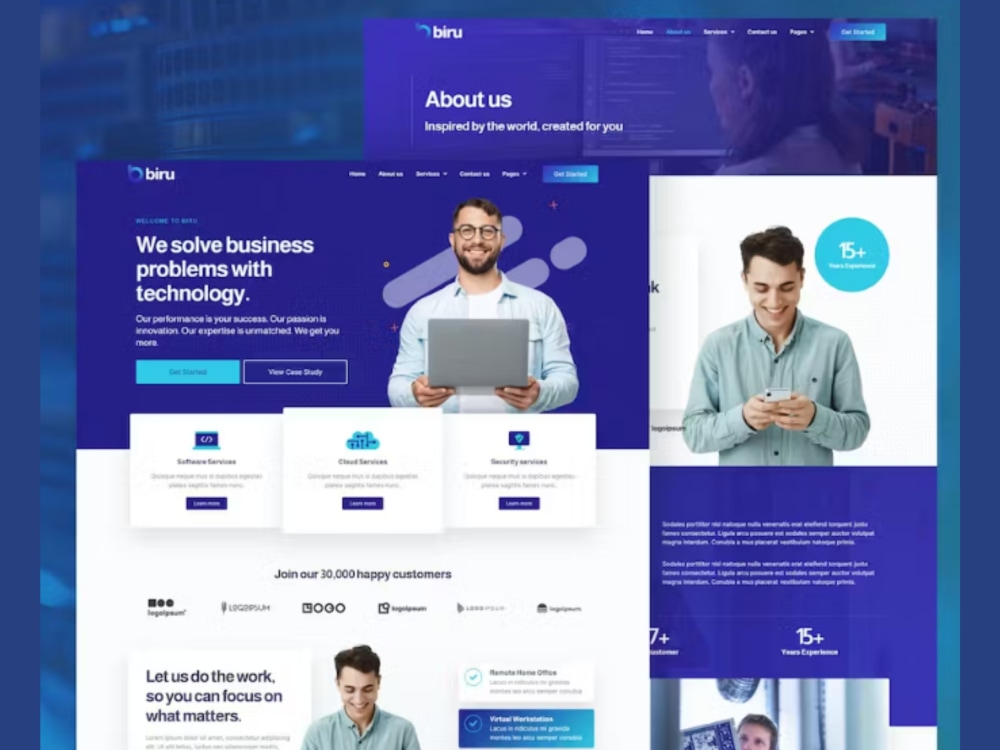 Responsive WordPress landing page by elementor pro | Upwork