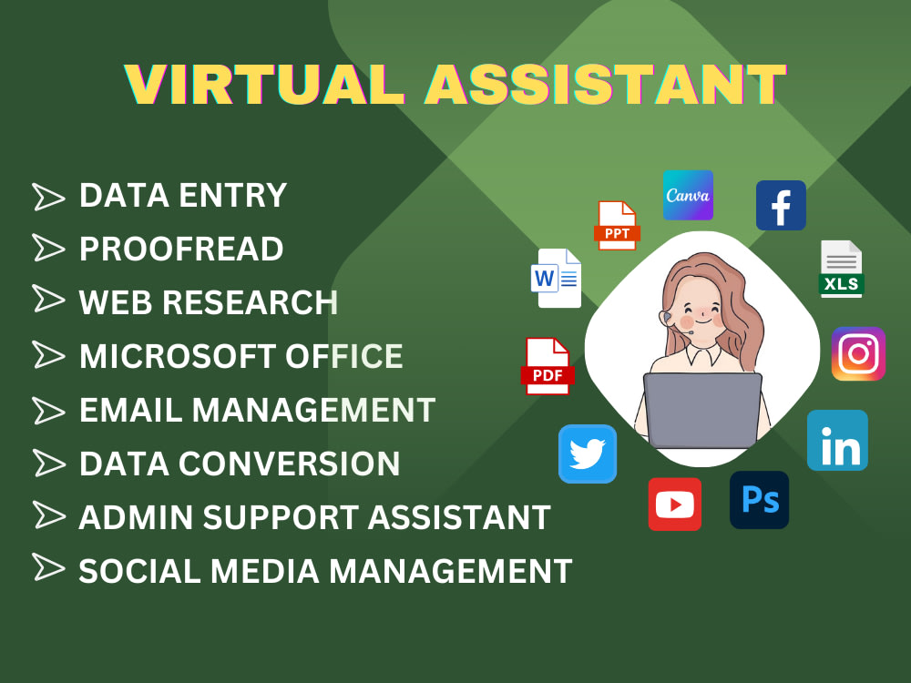 Professional virtual assistant for personal or Administrative Support. | Upwork