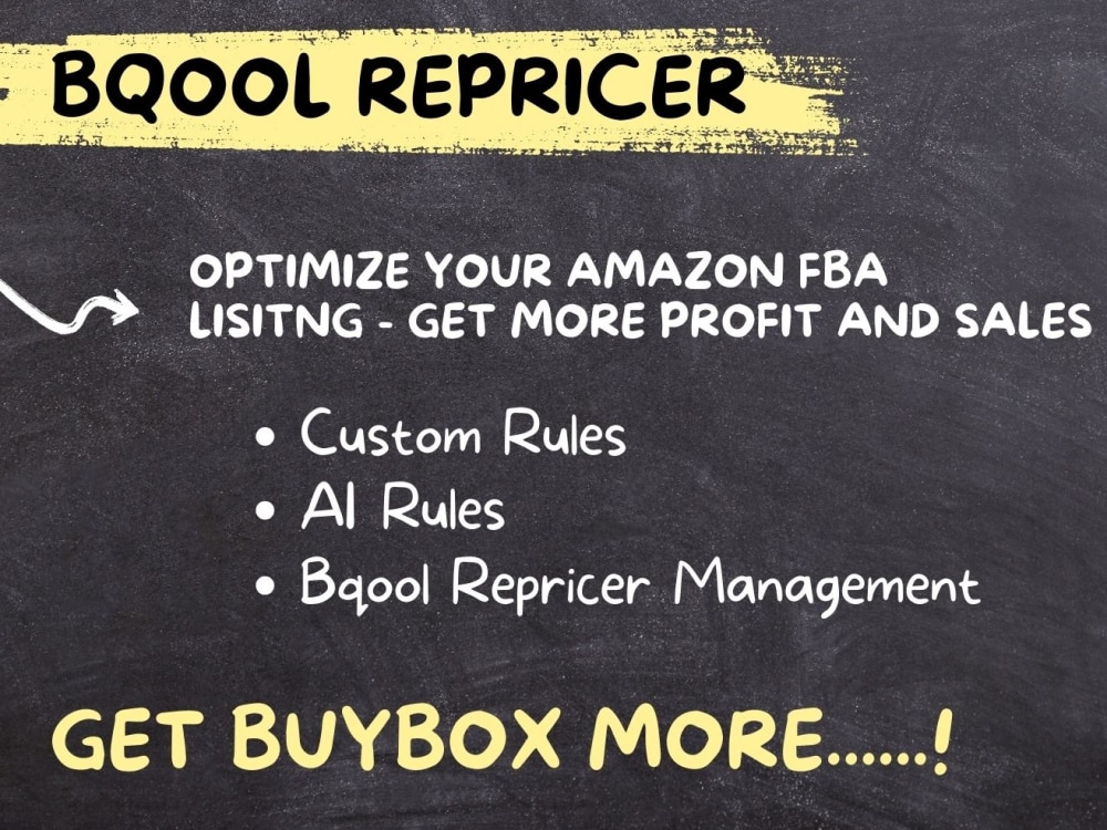 Amazon Fba Bqool Repricer Seller Snap Expert Virtual Assistant | Upwork