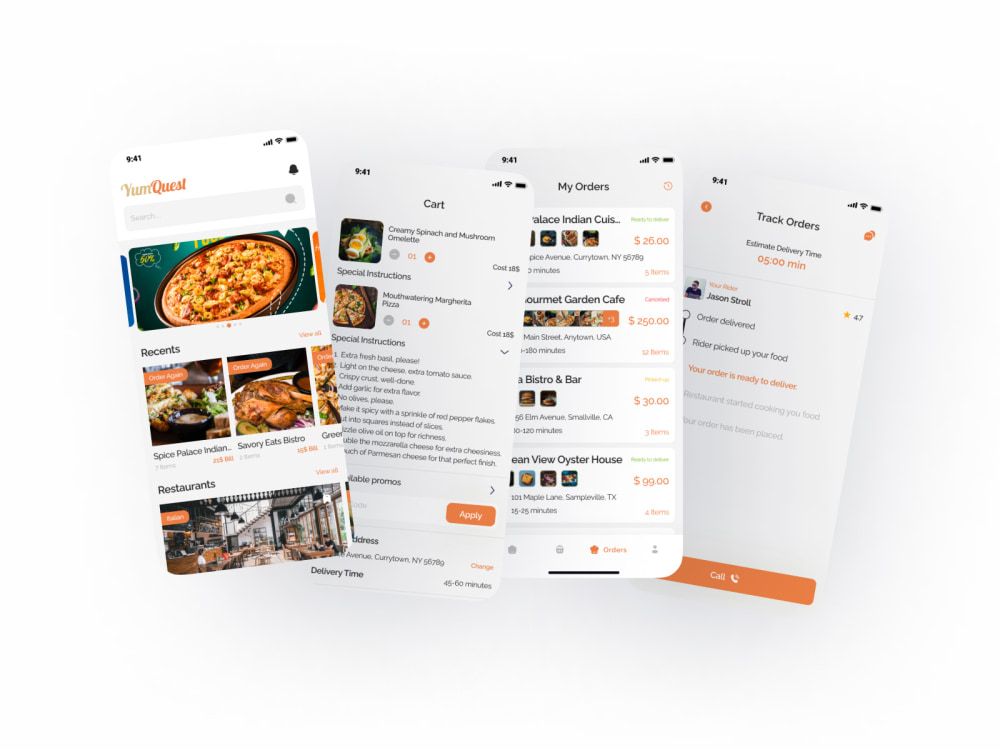 Modern & userfriendly mobile app UI/UX design | Upwork