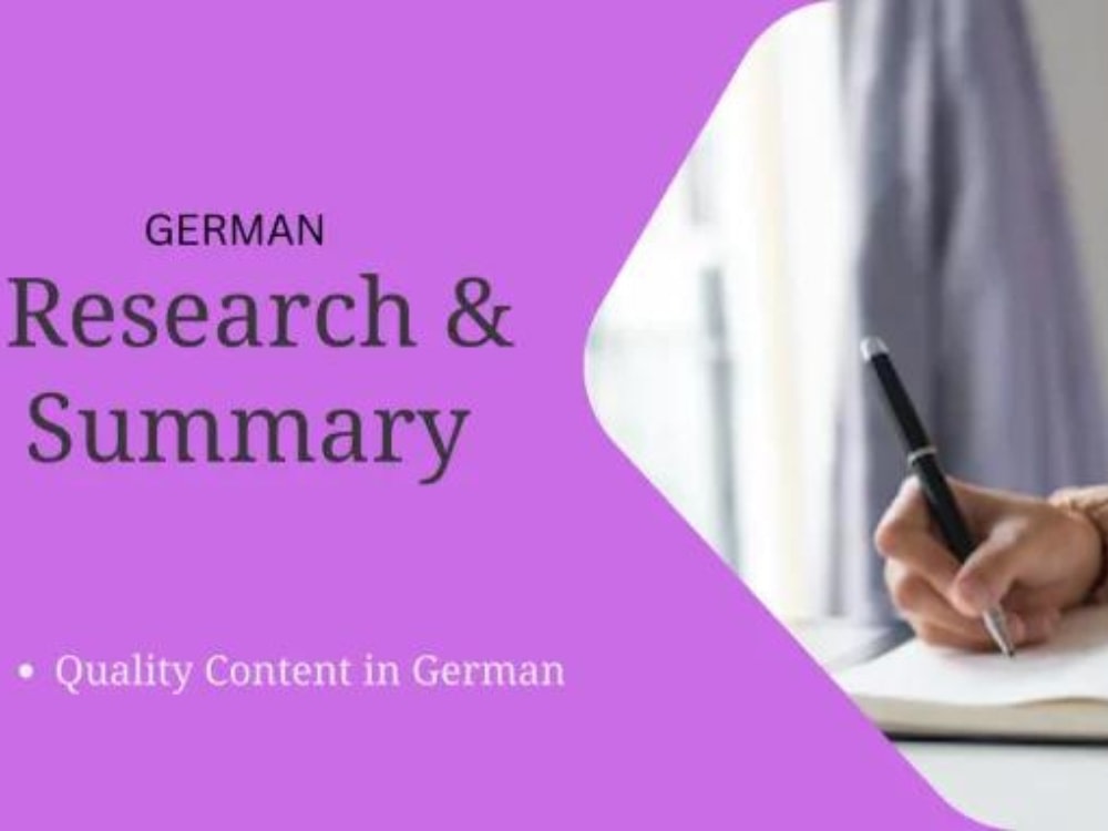 Research and summary writing, analysis, literature, review | Upwork