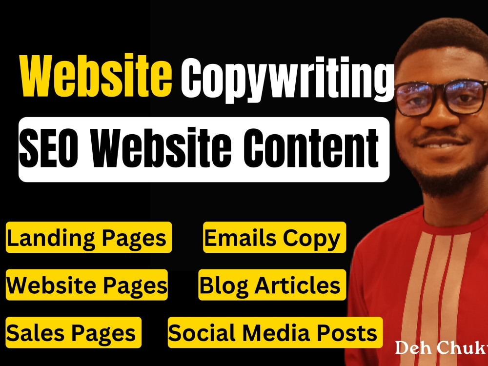 Website Copywriting and SEO Website Content | Upwork