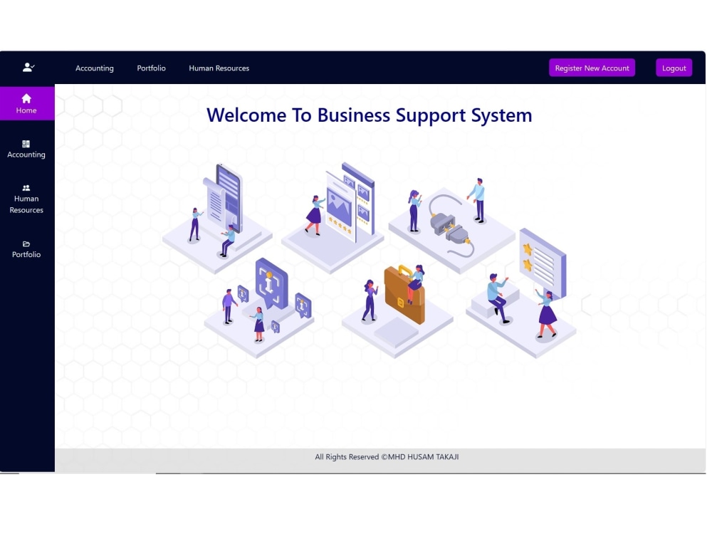 A full business support system web application | Upwork