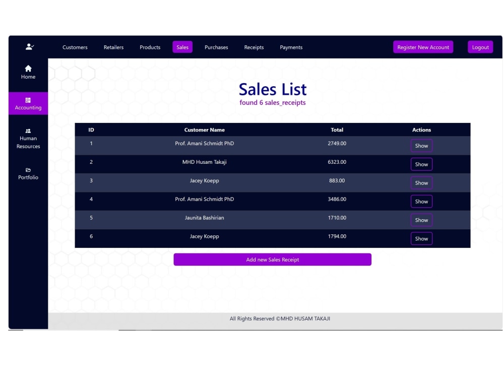A full business support system web application | Upwork