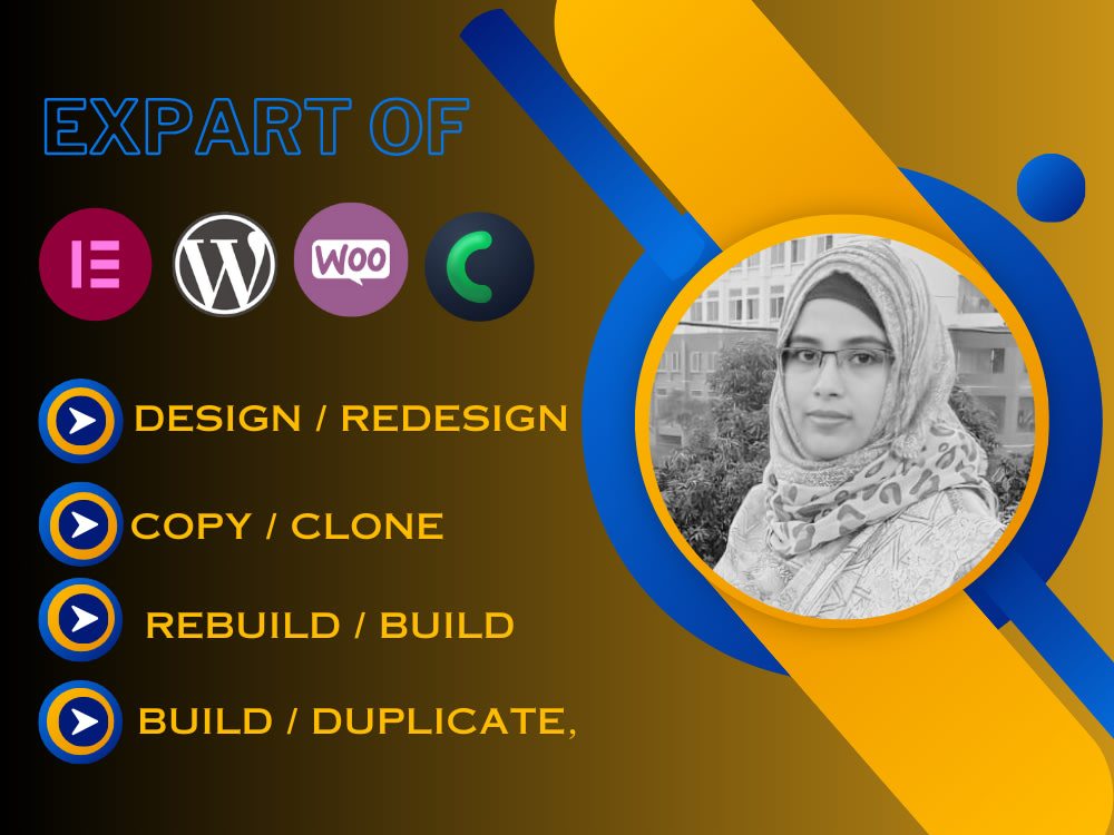 Design, redesign, build, duplicate, copy clone WordPress website. | Upwork Design, redesign, build, duplicate, copy clone WordPress website. | Upwork