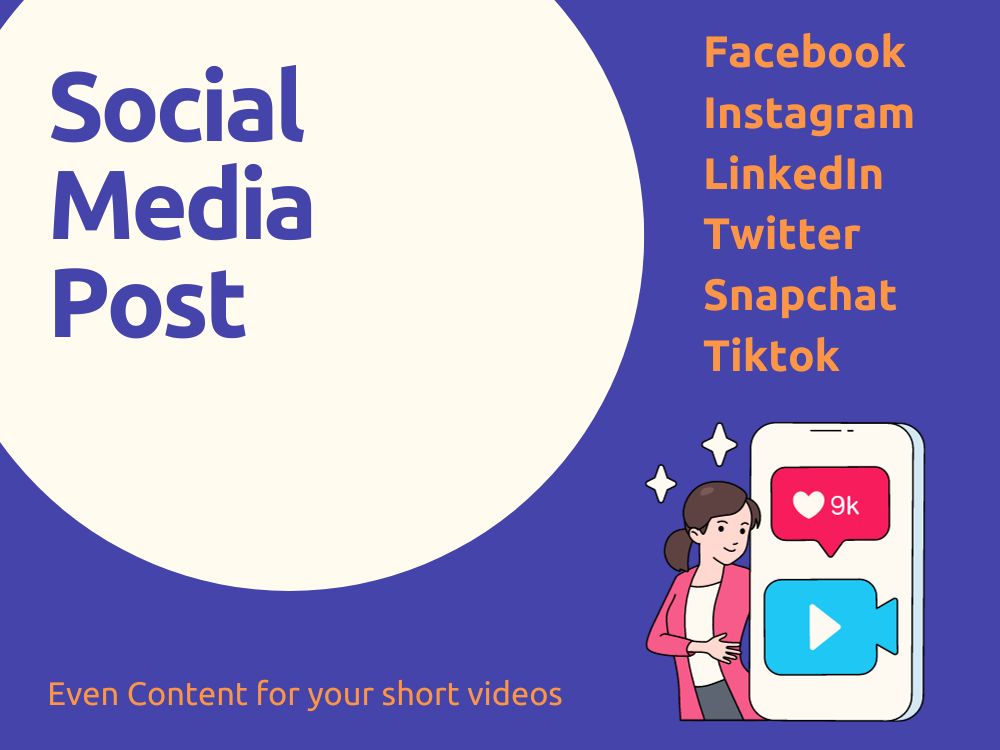 Professional, fun, and engaging social media posts | Upwork