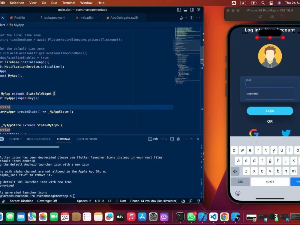 A fantastic Mobile Application | IOS | Android | Web App | Backend | DBMS | Upwork