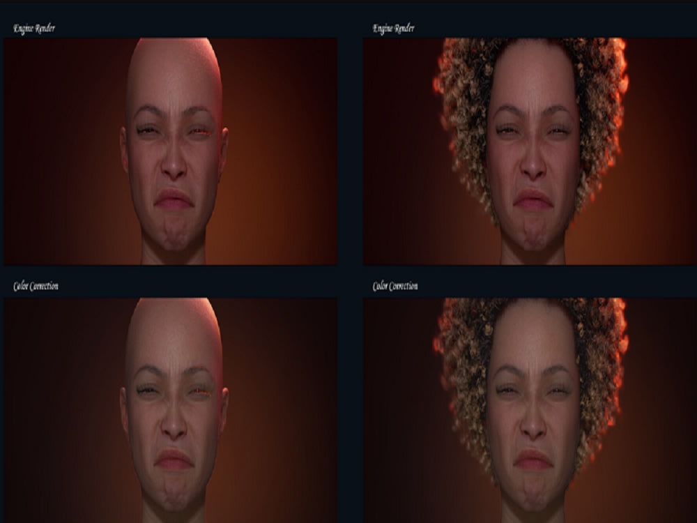 Custom 3d metahuman model, unreal engine game character rigging, hair | Upwork