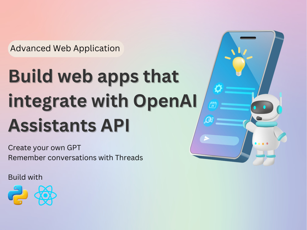 OpenAI ChatGPT based web application in Python & React | Upwork