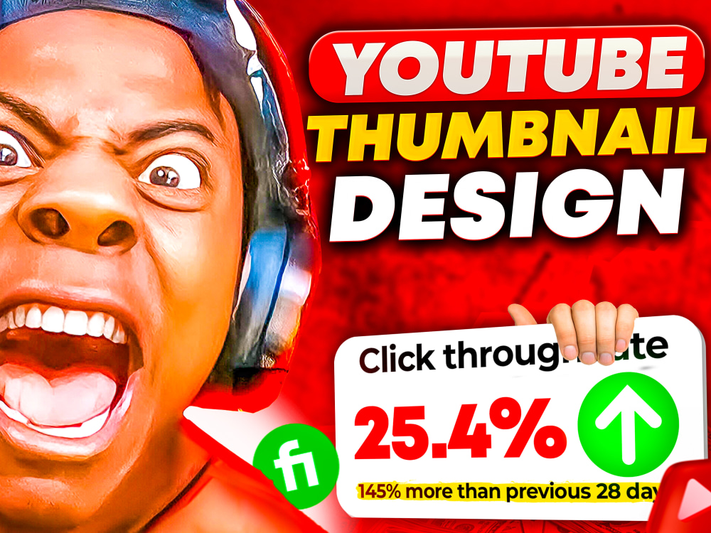 Eye-catching youtube thumbnails to boost your views | Upwork