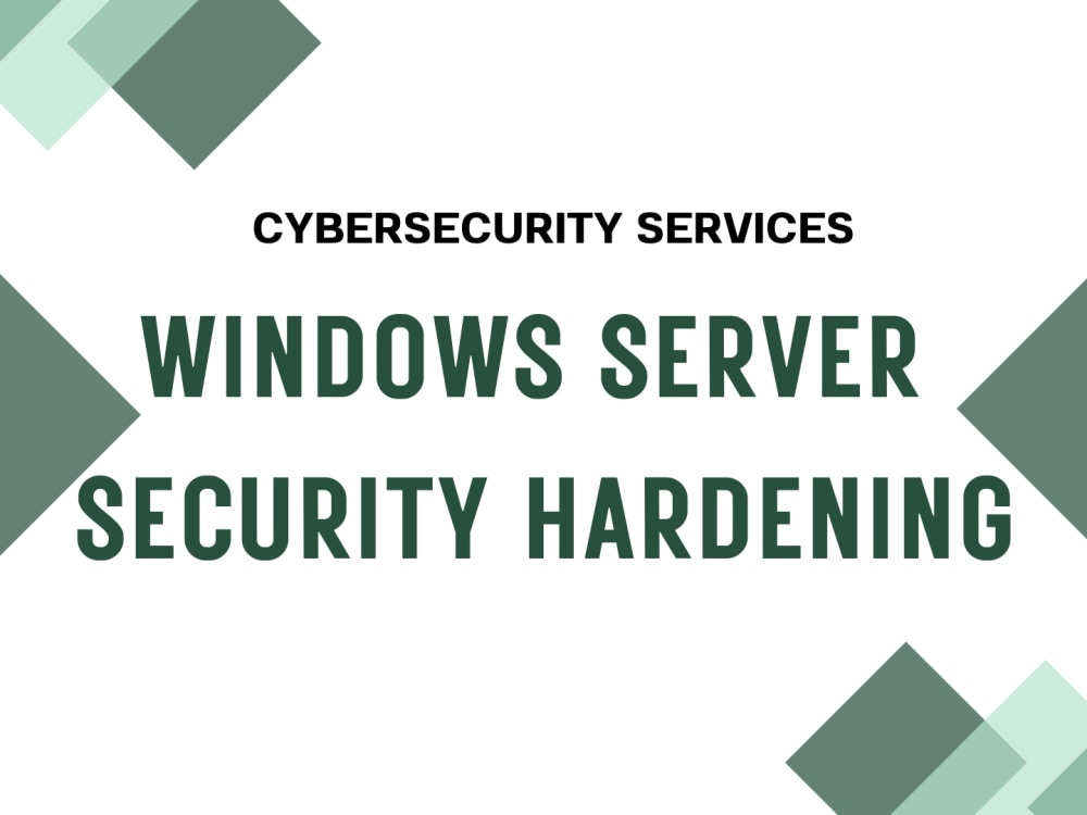 Elevated Security With Expert Windows Server Security Hardening Upwork