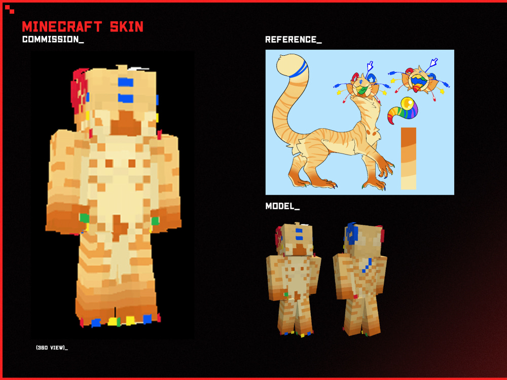 A Custom Minecraft Skin | Upwork