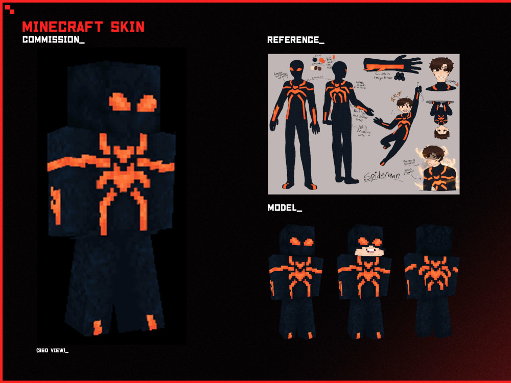 A Custom Minecraft Skin | Upwork