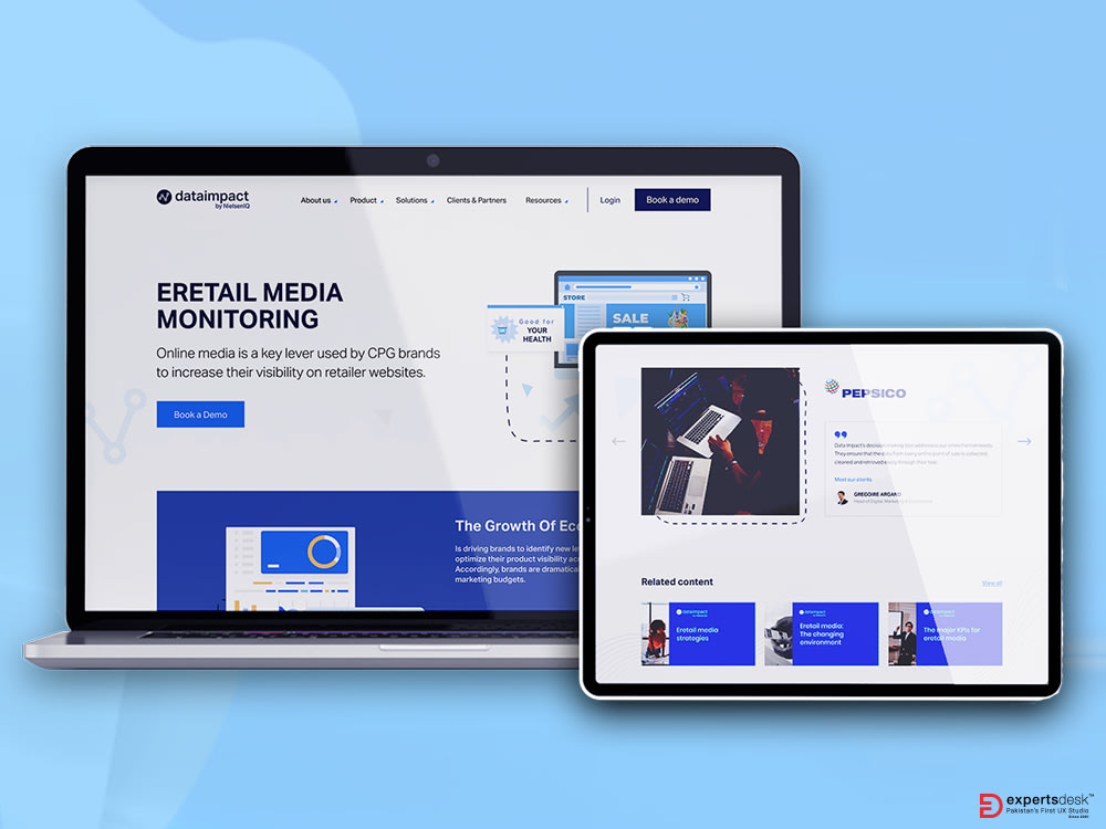 A Responsive Website UI/UX Design, crafted in Figma! | Upwork