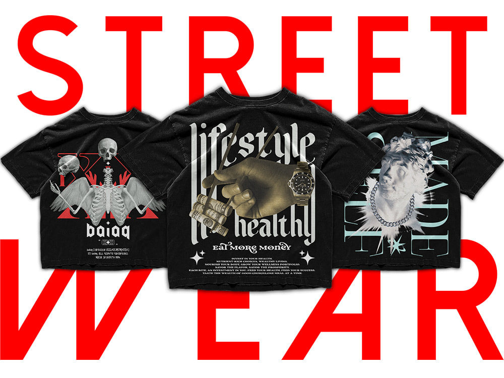 A luxury streetwear t shirt design for your clothing brand | Upwork