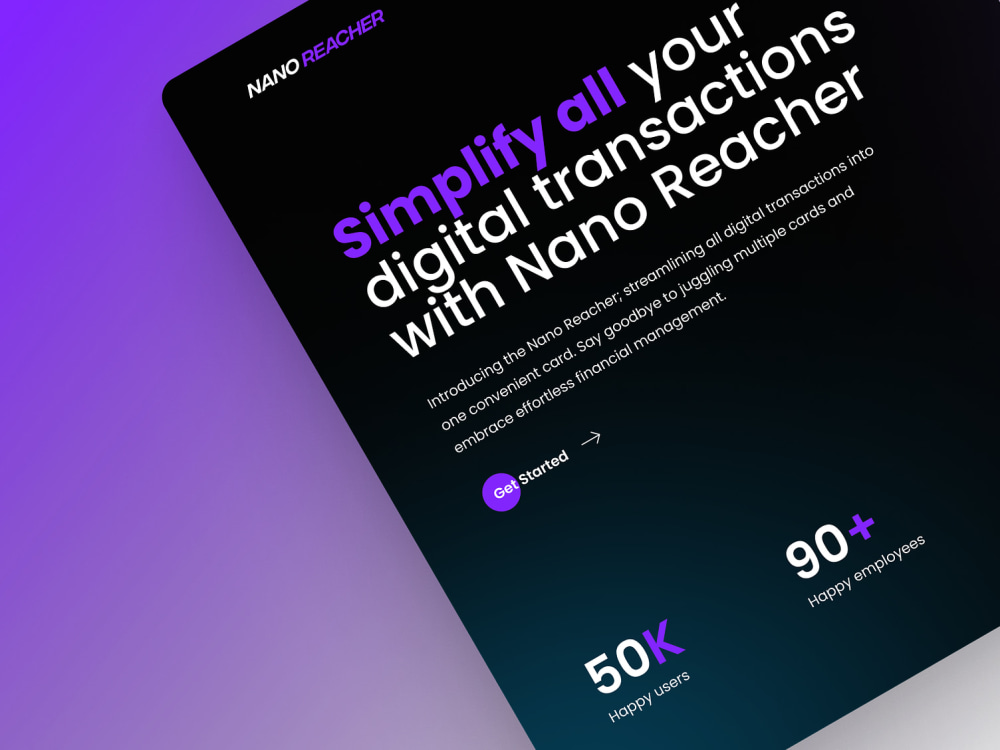 An award-winning, beautiful and elegant Figma website design | Upwork