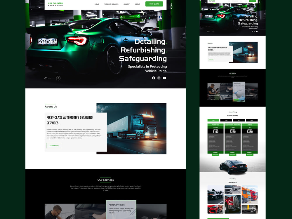 Responsive website UI/UX design in Figma | Upwork