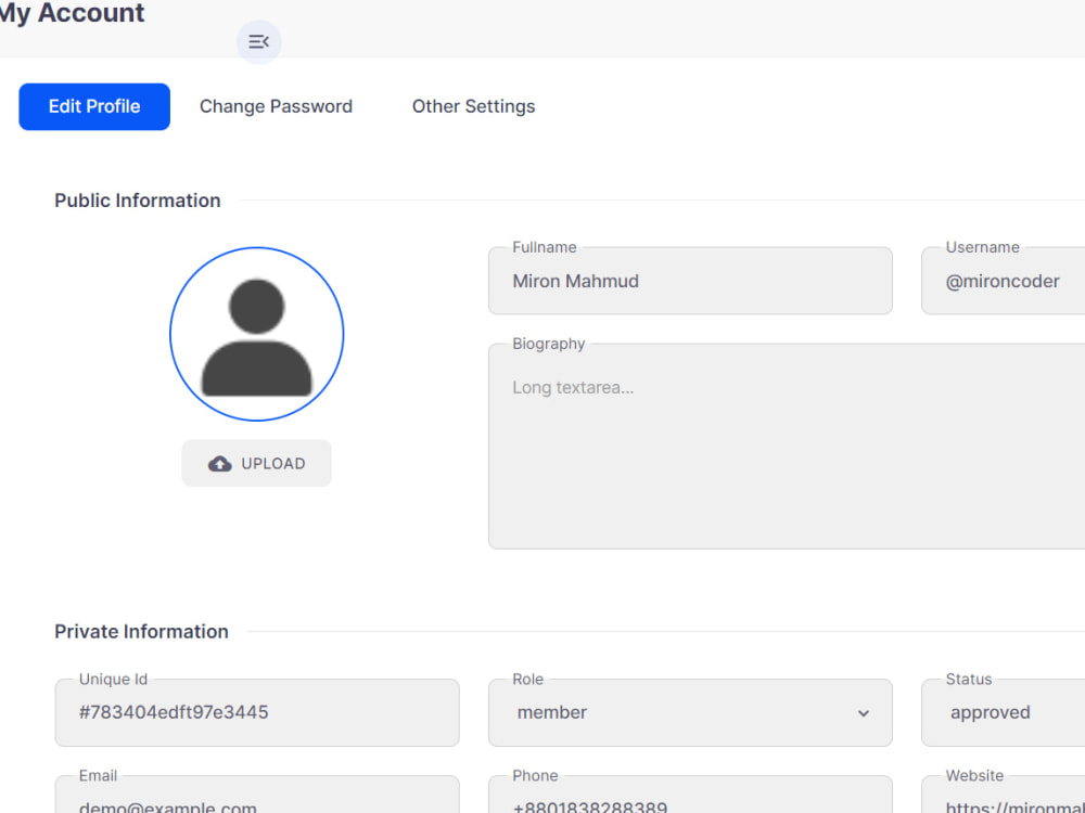 Full Stack Web Application Development With Python Rest Api Backend Upwork