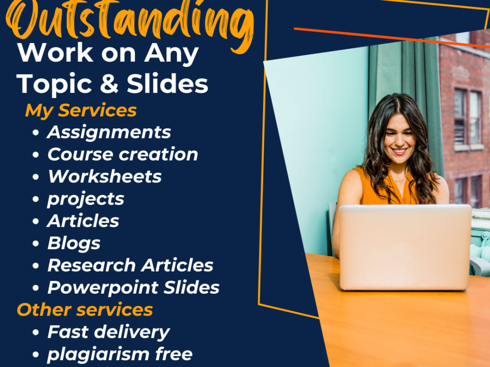 Outstanding Work on Any Topic And PowerPoint Slides | Upwork