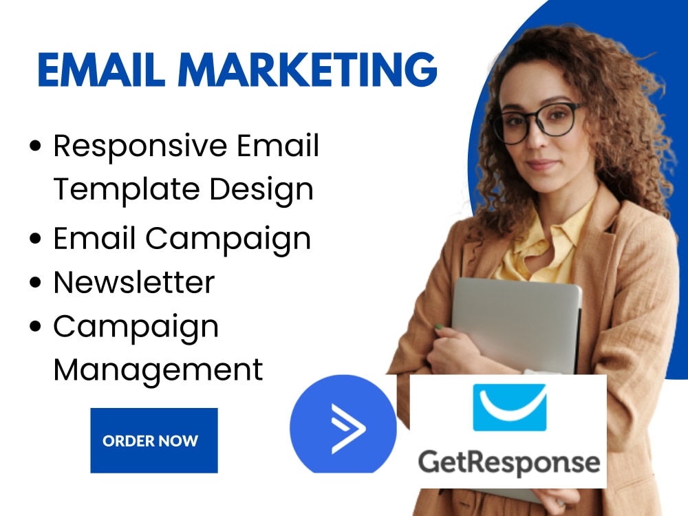 A responsive email template design | Upwork