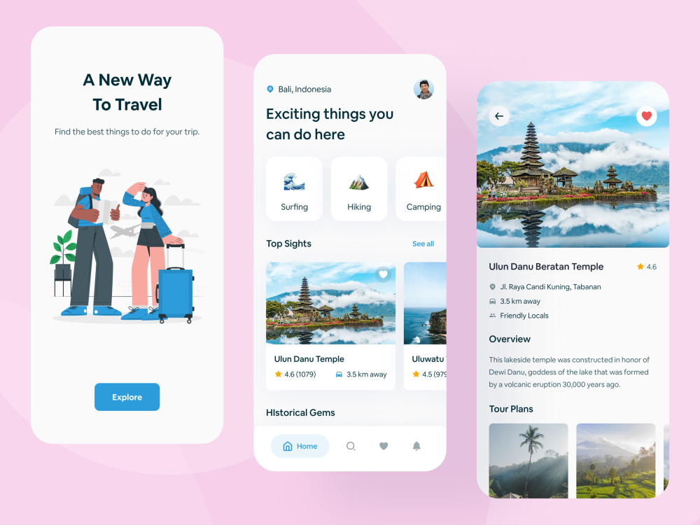 A unique mobile app design for your app - UI/UX Design - mobile app ...