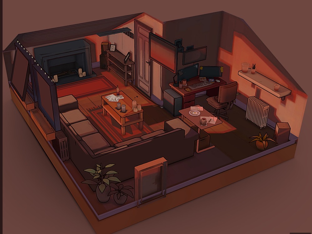 A stylised 3D asset pack, hand-painted for your game! | Upwork