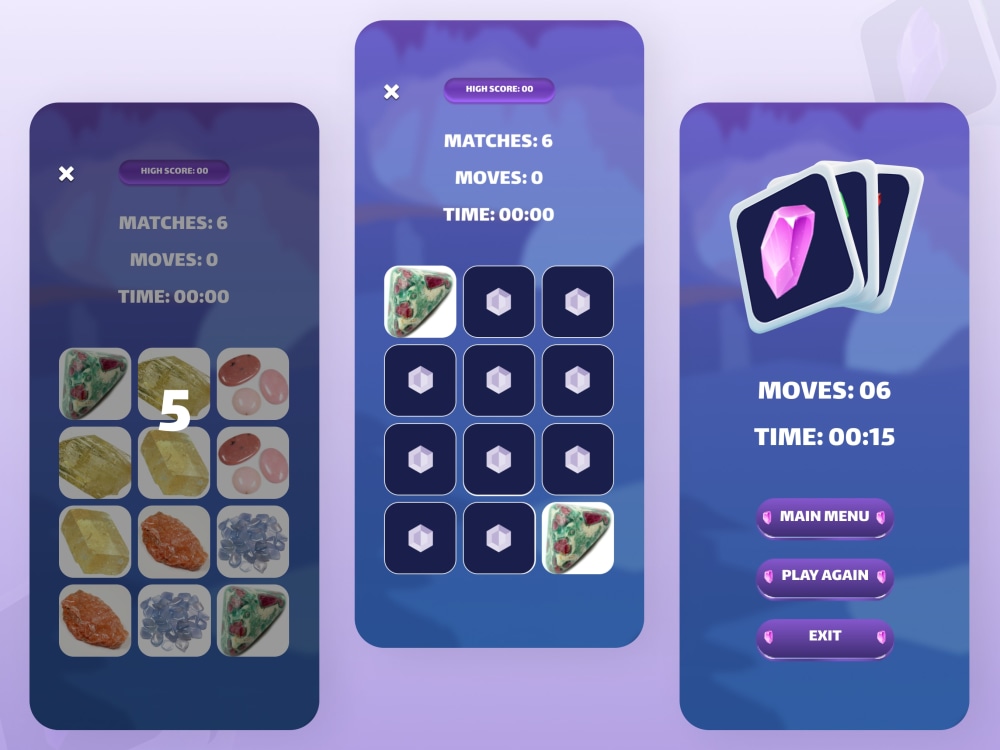 A Professional 2d and 3d mobile game UI UX design | Game art | Upwork