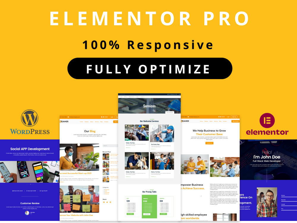 Elementor Designer, Elementor Expert, Elementor Developer, Elementor ...