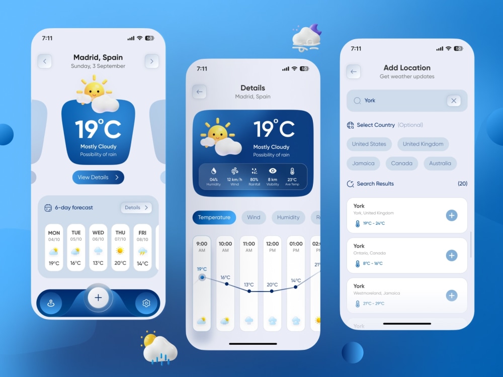 Creative and unique mobile design for your app, UI designer, Figma | Upwork