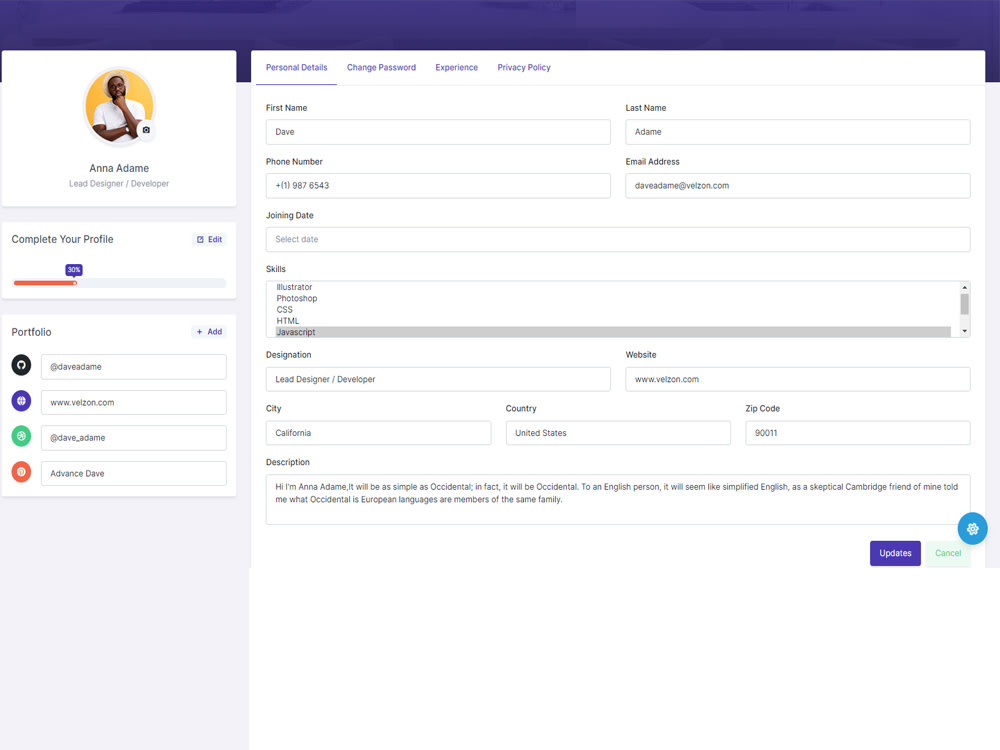 Javascript, Vue js, react js and next js developer for your custom web app | Upwork
