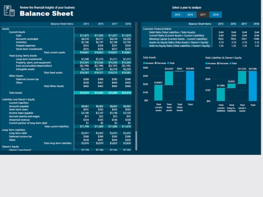 A custom build Power BI report that will bring your financial data to ...