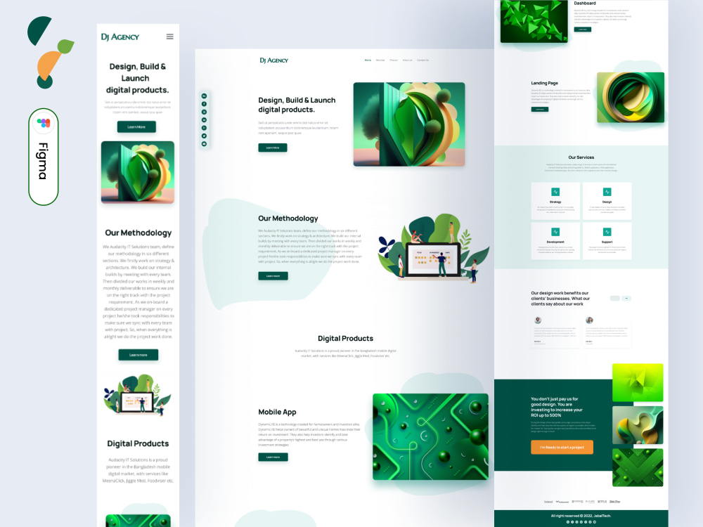 User-centric website landing page ui ux design in Figma | Upwork