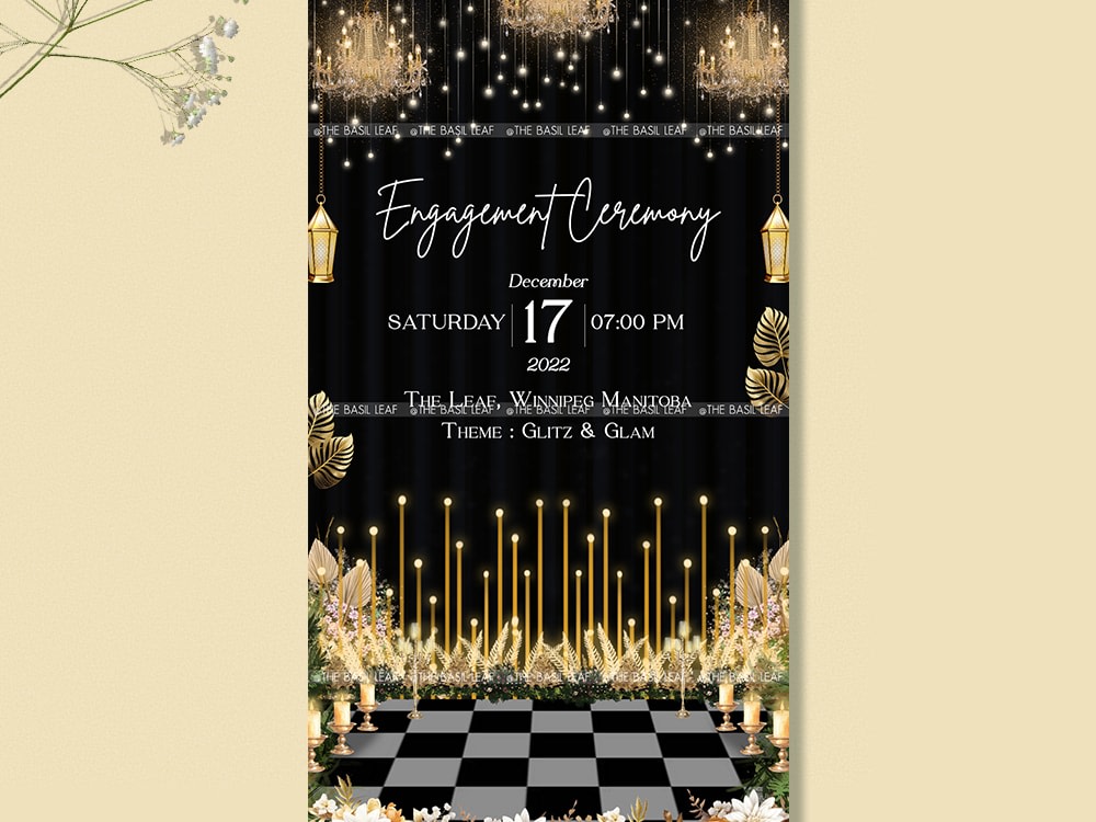 Customised event-based luxury invitations, wedding invitation, print ...