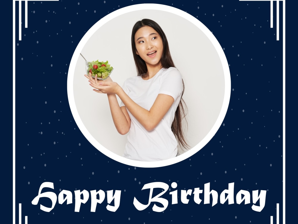 Beautiful birthday wish post for a social media post | Upwork