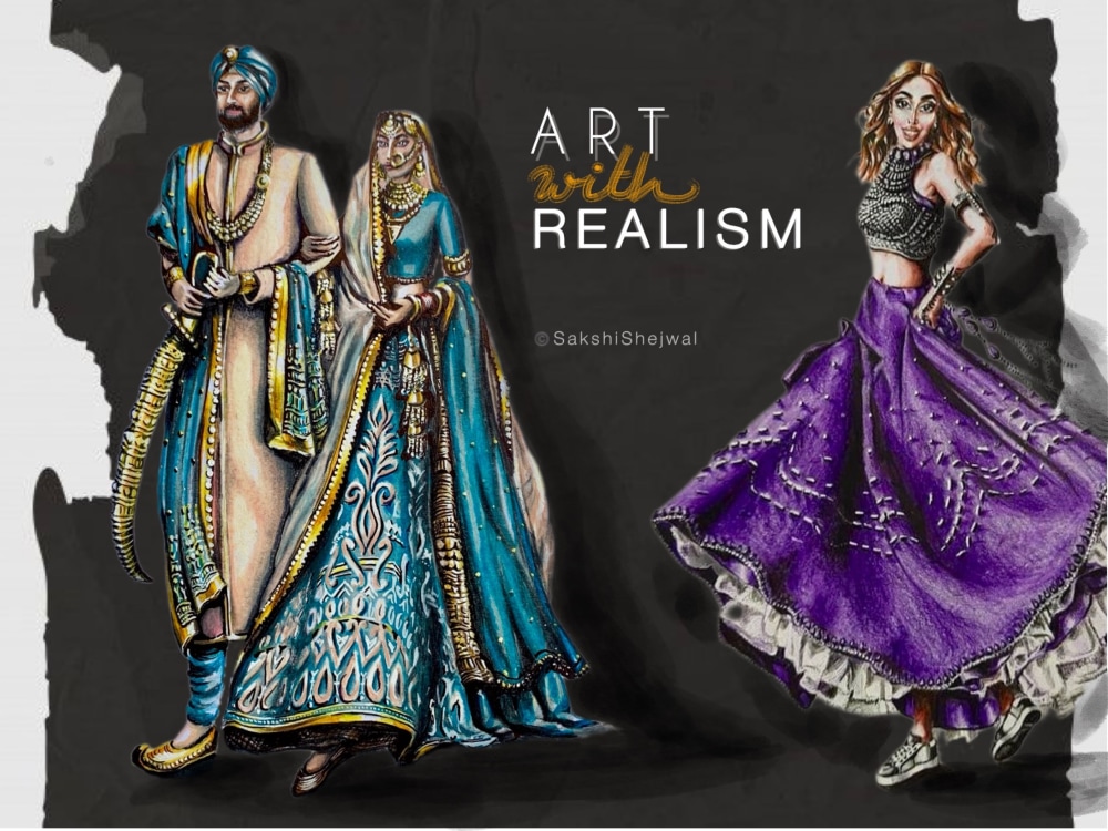 CREATIVE ILLUSTRATIONS / PORTRAITS/ FASHION ART/ LINE ART-Digital ...