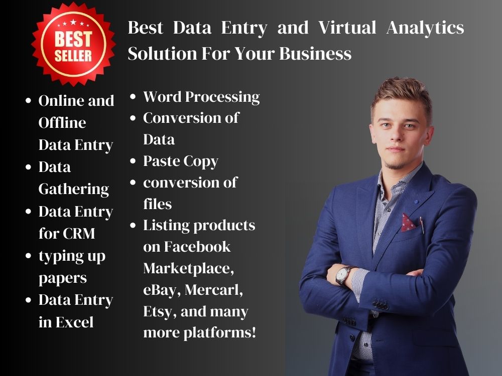 Best data entry service from me | Upwork
