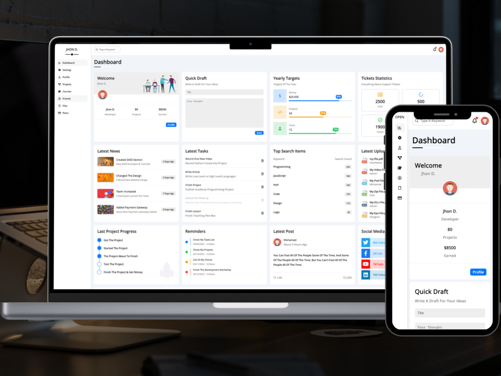 Your Dream UI with React/Next.js/TailwindCSS Modern Frontends, Seamless UX! | Upwork