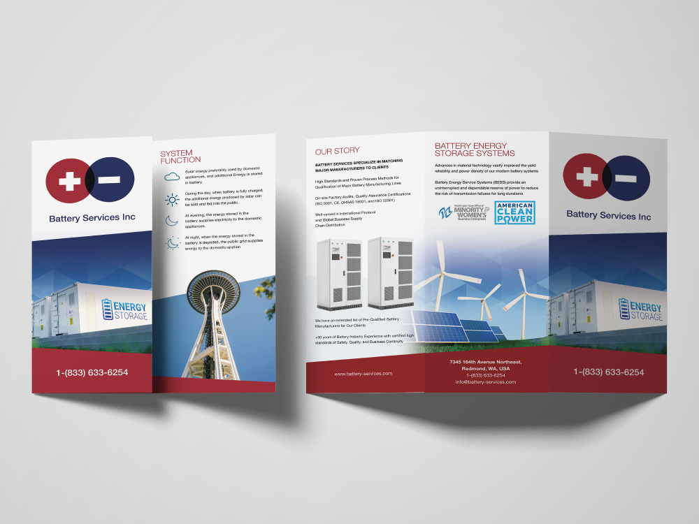 Custom unique print-ready brochure | Upwork