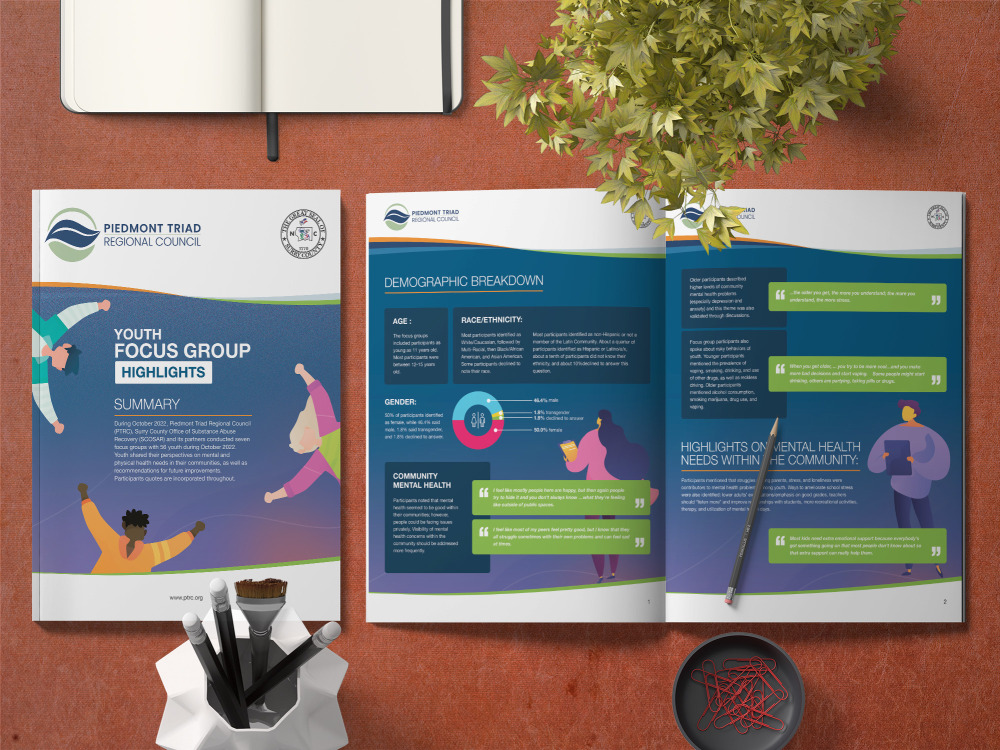 Custom unique print-ready brochure | Upwork