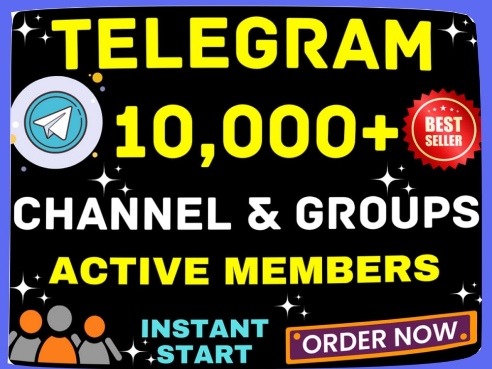 HQ 10,000+ Telegram members for your channel or group telegram ...