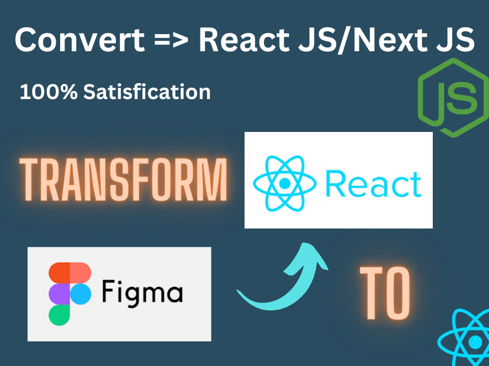 Figma to React JS, Next.js Website | React JS Developer | Upwork