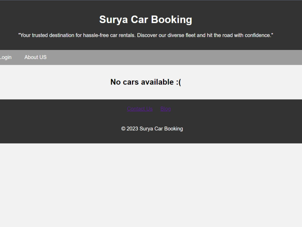 A car booking website in php | Upwork