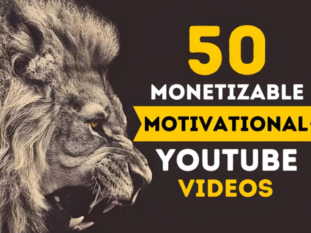 HD motivational youtube videos and monetizable motivational videos | Upwork
