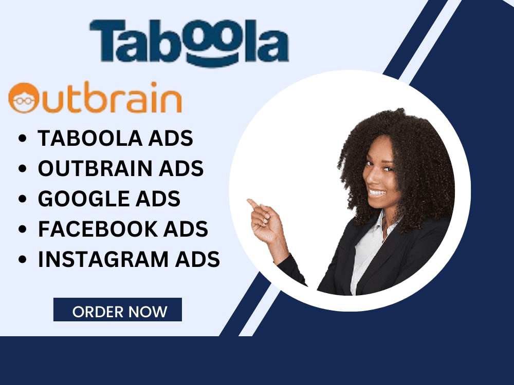 Taboola ads outbrain ads native ads google ads | Upwork