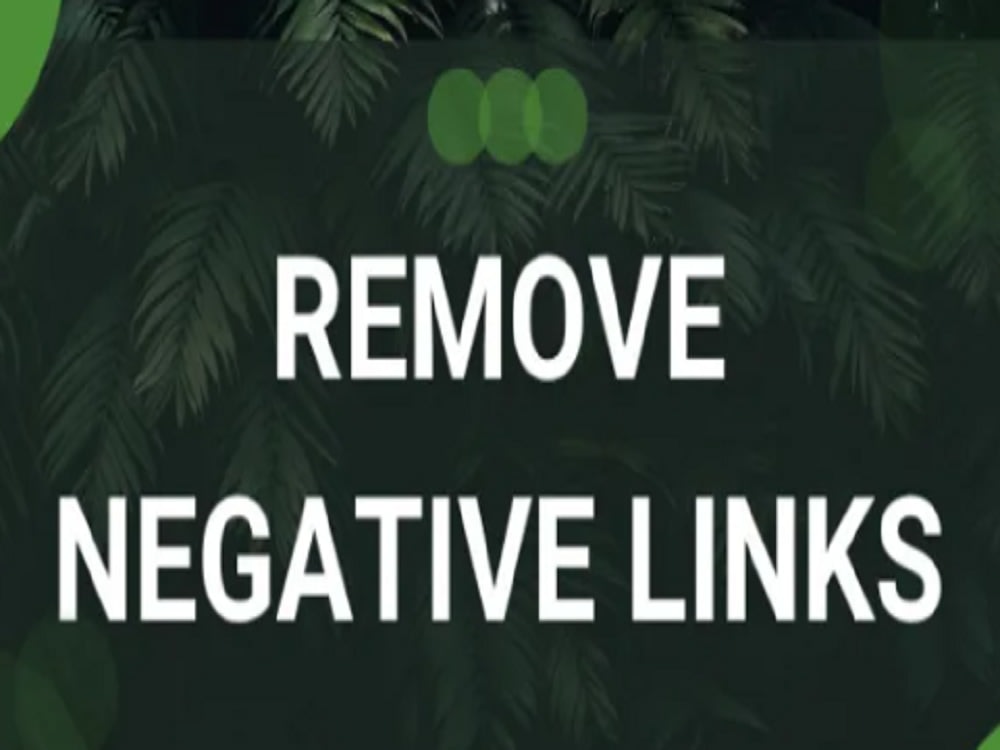 Negative Link Removal and Suppression from Google Search Results | Upwork