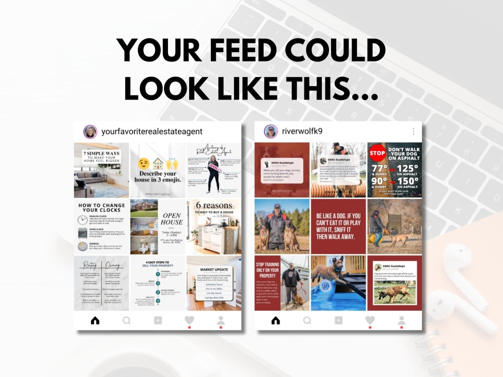 High-converting Carousel content for Instagram or Meta | Upwork