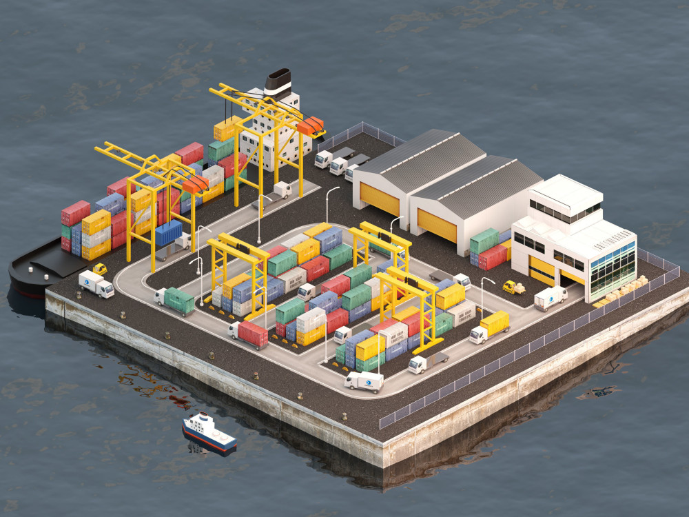 3D Isometric lowpoly designs | Upwork
